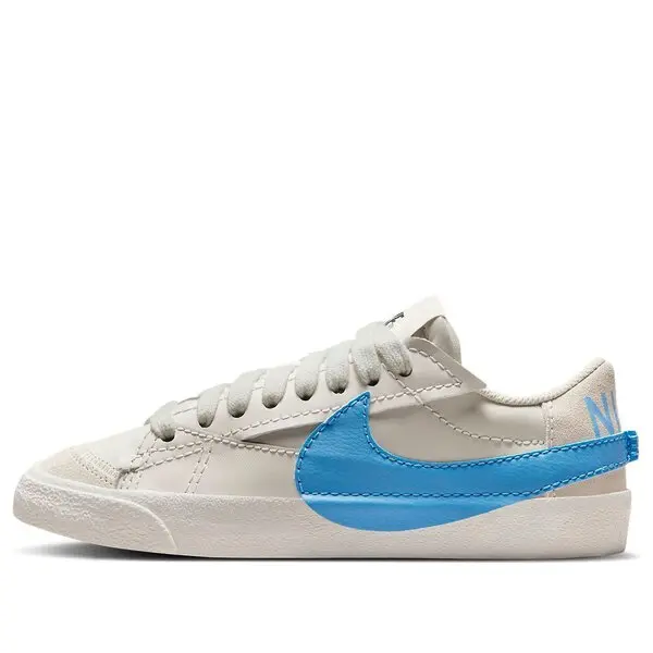 Nike Blazer Low '77 Jumbo Sneakers - White/blue