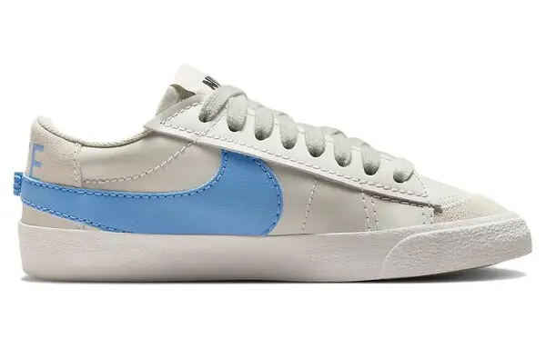 Nike Blazer Low '77 Jumbo Sneakers - White/blue