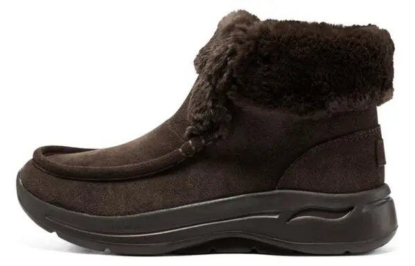 Sketchers Go Walk Arch Fit Boots - Chocolate