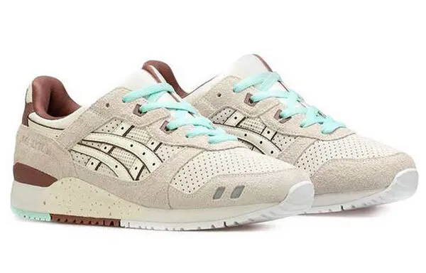 Asics Gel-lyte 3 Og "nice Cream" Lace-up Sneakers - Creambrown
