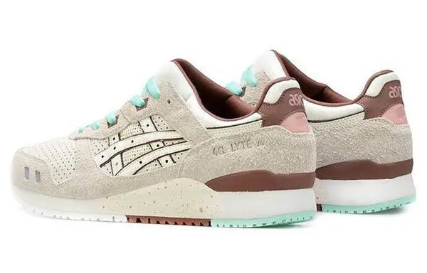 Asics Gel-lyte 3 Og "nice Cream" Lace-up Sneakers - Creambrown
