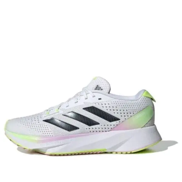 Adidas Adizero Sl Athletic Sneakers - Cloud White/core Black/bliss Lilac