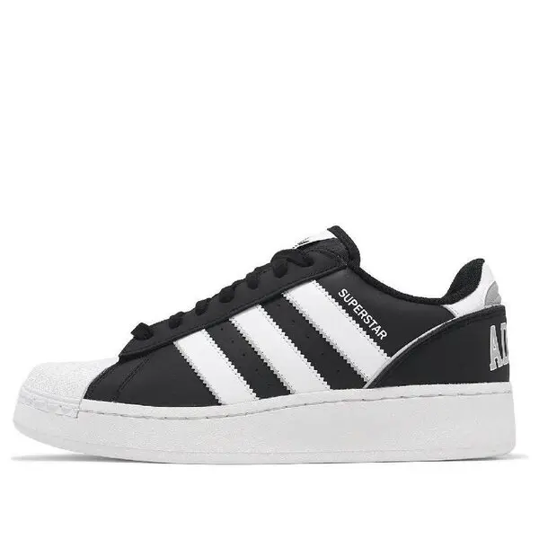 Adidas Superstar Xlg "throwback Jersey - Core Black/cloud White/grey Two