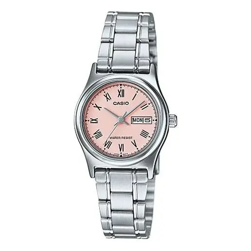 Casio Waterproof Stainless Steel Strap Analog - Silver
