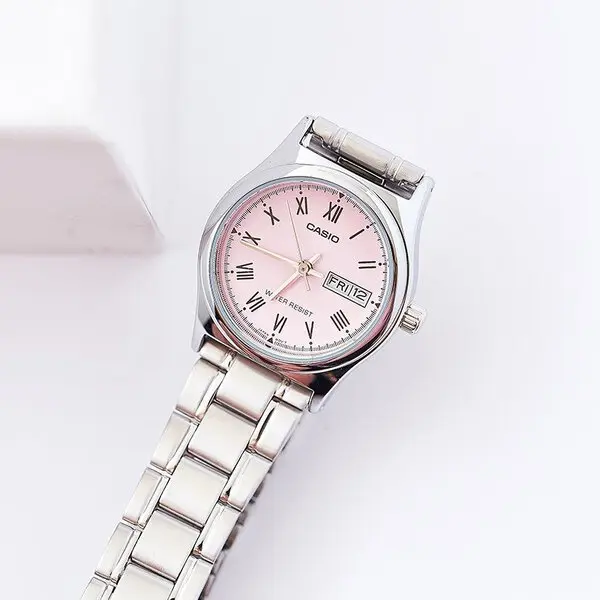 Casio Stainless Steel Analog Watch - Silver