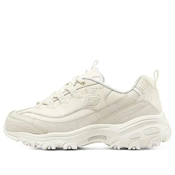 Sketchers D'lites 1.0 Athletic Sneakers - Beige/white