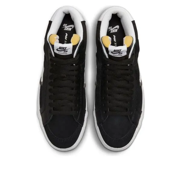Nike Zoom Blazer Mid Premium Sb 'oversized Swoosh - Black/white