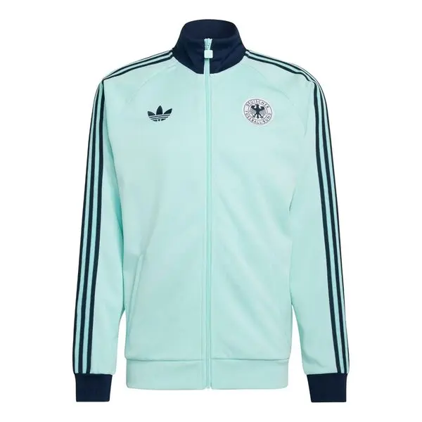Adidas Germany 2026 Originals Track Top - Semi Flash Aqua