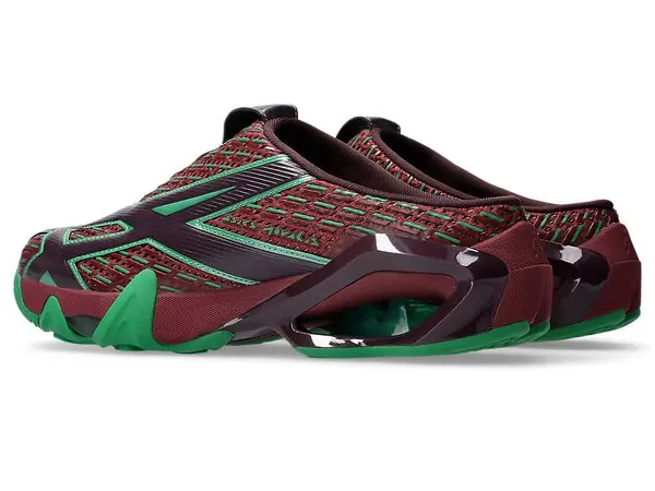 Asics X Kiko Kostadinov Novalis Gel-styrax Slip-on Sneakers - Dahlia/green