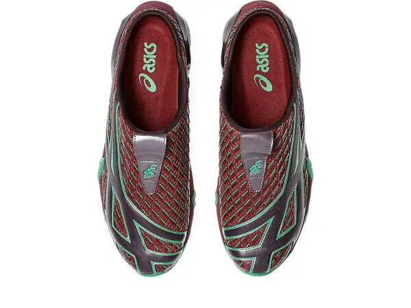 Asics X Kiko Kostadinov Novalis Gel-styrax Slip-on Sneakers - Dahlia/green