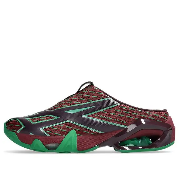 Asics X Kiko Kostadinov Novalis Gel-styrax Slip-on Sneakers - Dahlia/green