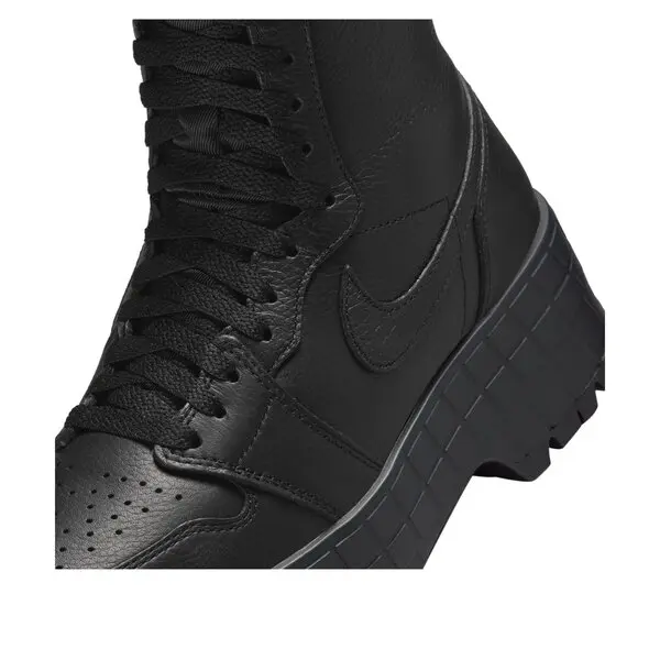 JORDAN Air 1 Brooklyn High Top Sneakers - Black/black/flat Pewter