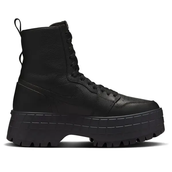 JORDAN Air 1 Brooklyn High Top Sneakers - Black/black/flat Pewter