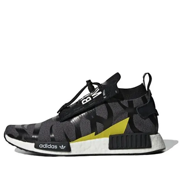 Adidas X Bape X Neighborhood Nmd_ts1 Pk 'stealth' Sneakers - Black