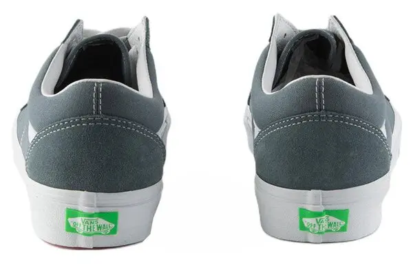 VANS Old Skool Lace Up Sneakers - Gray/white