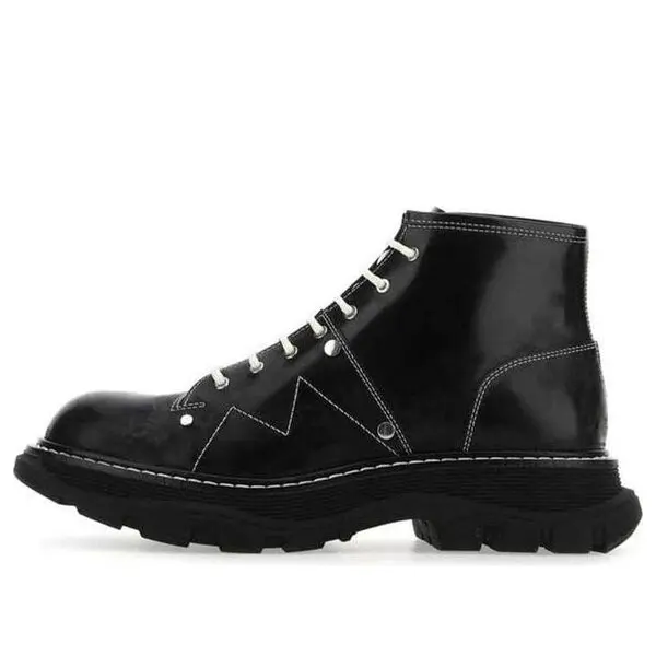 Alexander McQueen Tread Lace-up Boots