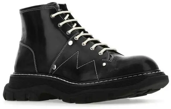 Alexander McQueen Tread Lace-up Boots