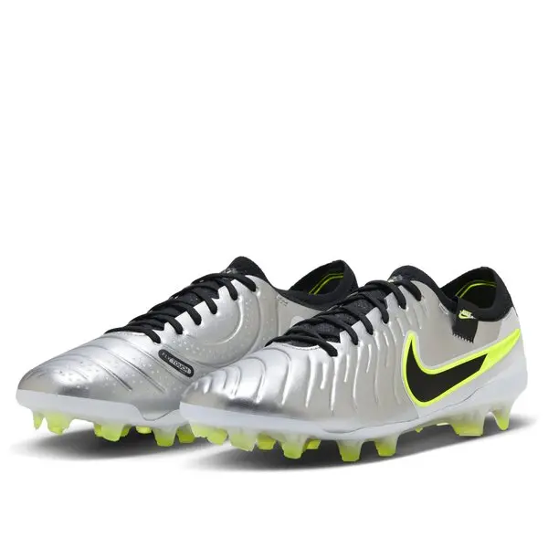 Nike Tiempo Legend Elite Fg - Metallic Silver/black/volt