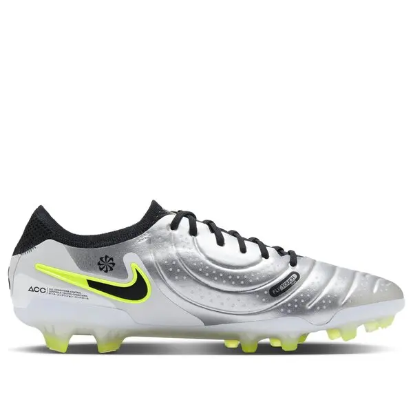 Nike Tiempo Legend Elite Fg - Metallic Silver/black/volt
