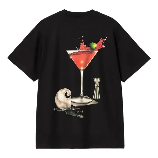 Carhartt Work In Progress Solar Chrome Script Short Sleeve T-shirt