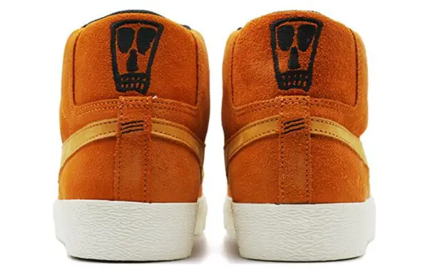 Nike Blazer Premium Sb Lance Mountain High Top Sneakers - Orange