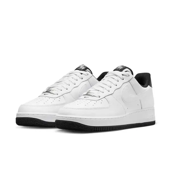 Nike Force 1 '07 Lv8 Low Top Sneakers - White/black