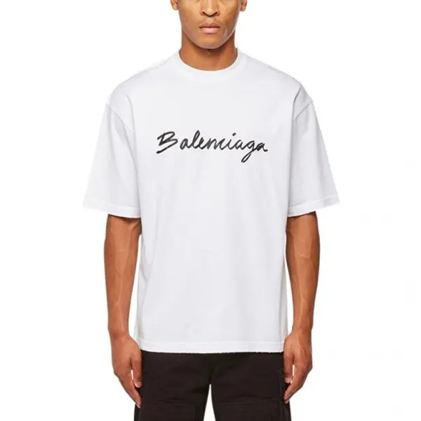 Balenciaga Script Logo T-shirt