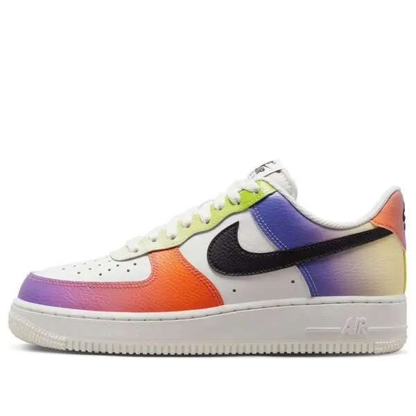 Nike Force 1 Low '07 'multi-color Gradient' Sneakers - Multi Color