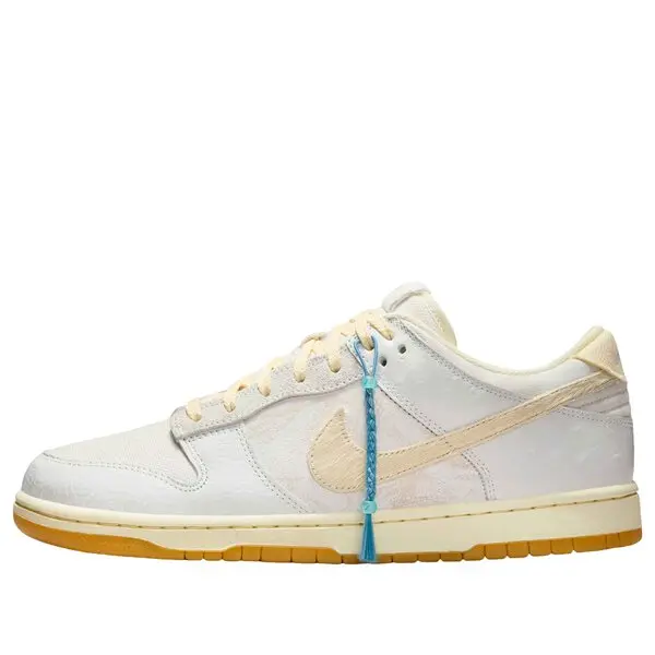 Nike Dunk Low Retro Qs "tokyo City Edition - Light Bone/muslin/phantom