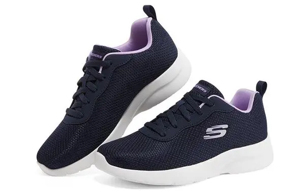 Sketchers Dynamight 2.0 Low Top Athletic Sneakers - Black