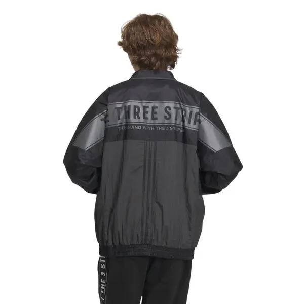 Adidas Warding Oversized Fit Woven Full Zip Jacket