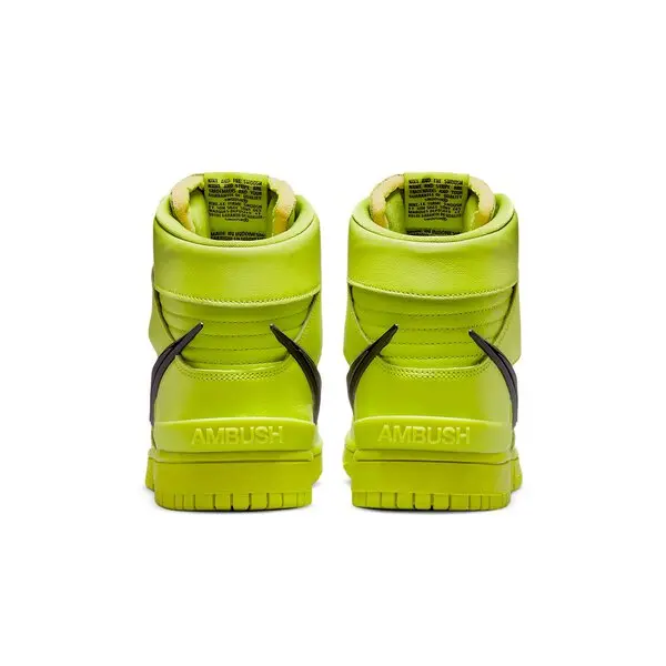 Nike Dunk High Ambush "flash Lime - Atomic Green/flash Lime/black