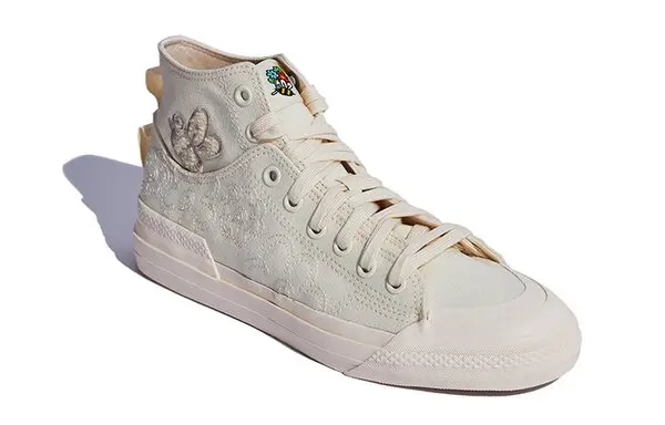 Adidas Melting Sadness X Nizza High Dl "bee With You" Sneakers - White