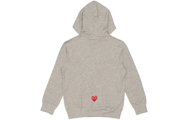 Play Comme Des Garcon X Cdg Logo Drawstring Hoodie