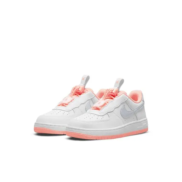 Nike Force 1 Toggle Sneakers - White/pink