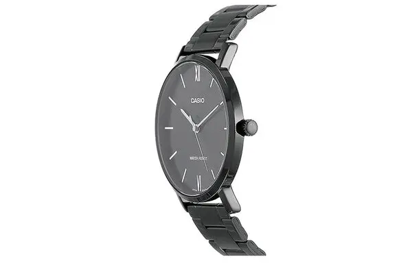 Casio Classic Analog Stainless Steel Strap Watch - Black