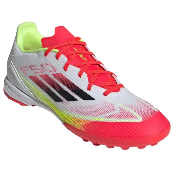 Adidas F50 League Tf 'pure Victory Pack' Ie1231 - Cloud White/core Black/solar Yellow