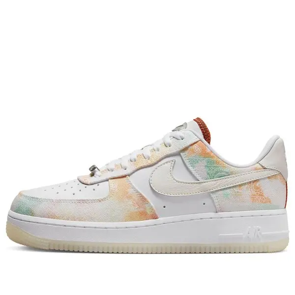 Nike Force 1 Low 'pastel Paisley Print - White/phantom-white-mint Foam