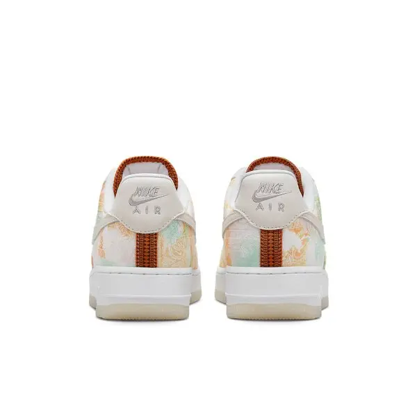 Nike Force 1 Low 'pastel Paisley Print - White/phantom-white-mint Foam