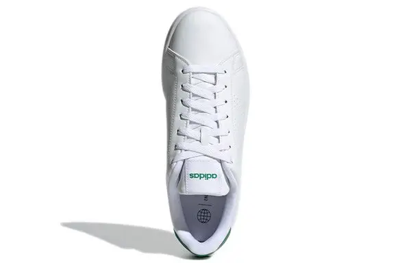 Adidas Advantage Lace-up Sneakers - White/green