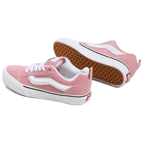 VANS Knu Skool Lace-up Sneakers - Pink