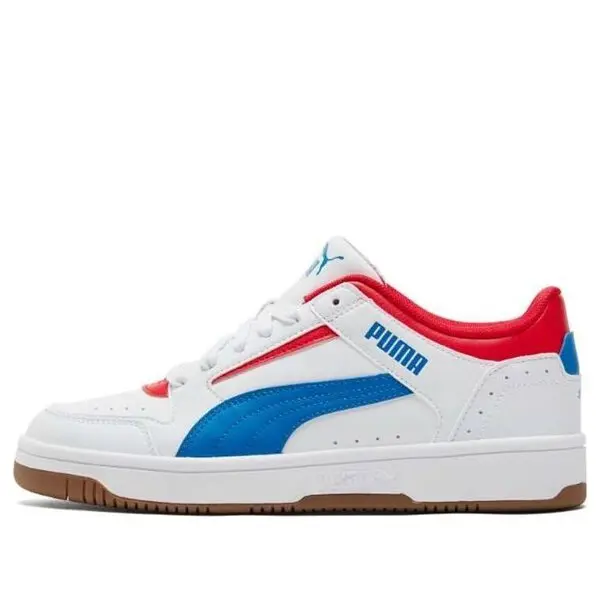 PUMA Rebound Joy Low Top Sneakers - White/red/blue