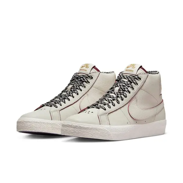 Nike X Welcome Skateboarding Zoom Blazer Mid Sb 'casa Welcome Madrid