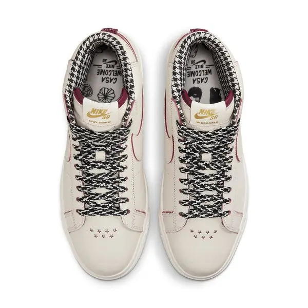 Nike X Welcome Skateboarding Zoom Blazer Mid Sb 'casa Welcome Madrid