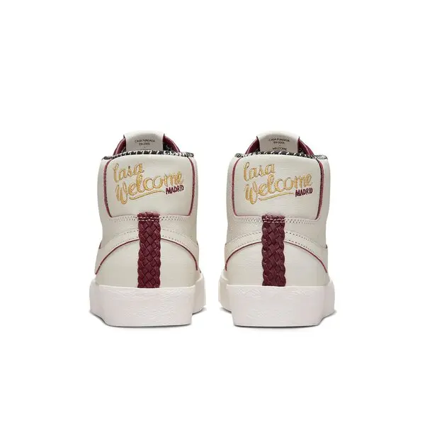Nike X Welcome Skateboarding Zoom Blazer Mid Sb 'casa Welcome Madrid