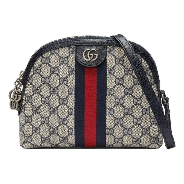 Gucci Ophidia Gg Small Shoulder Bag 'beige Blue - Beige/blue