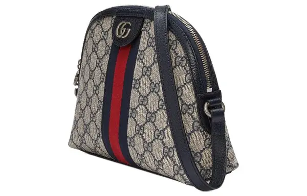 Gucci Ophidia Gg Small Shoulder Bag 'beige Blue