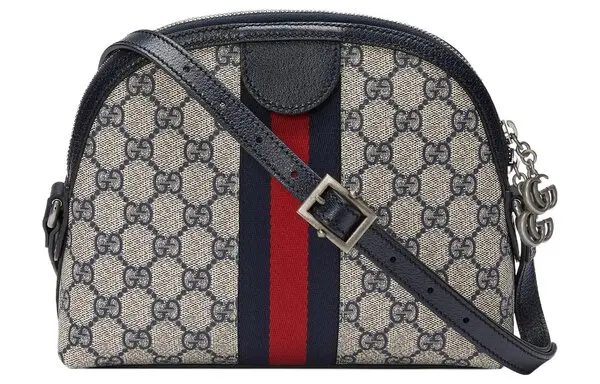 Gucci Ophidia Gg Small Shoulder Bag 'beige Blue