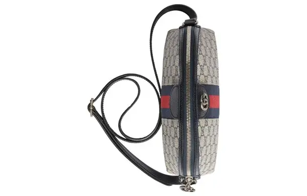 Gucci Ophidia Gg Small Shoulder Bag 'beige Blue