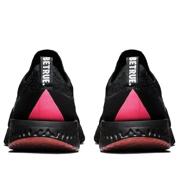 Nike Epic React Flyknit 'be True' Sneakers - Black/multi Color
